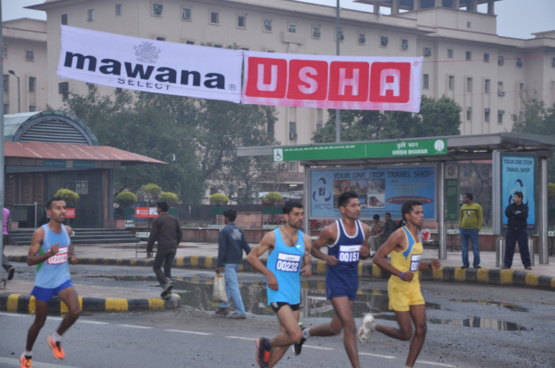 Mawana Marathon - Route Map